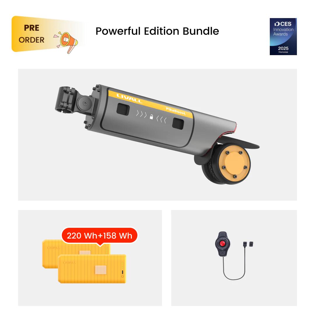 LIVALL PikaBoost 2 E-bike Conversion Kit—Strong Boost, Flexible Moves ...